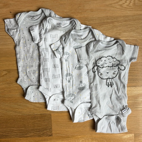 Gerber | One Pieces | Gerber Set Of 4 Onesie Assortment | Poshmark
